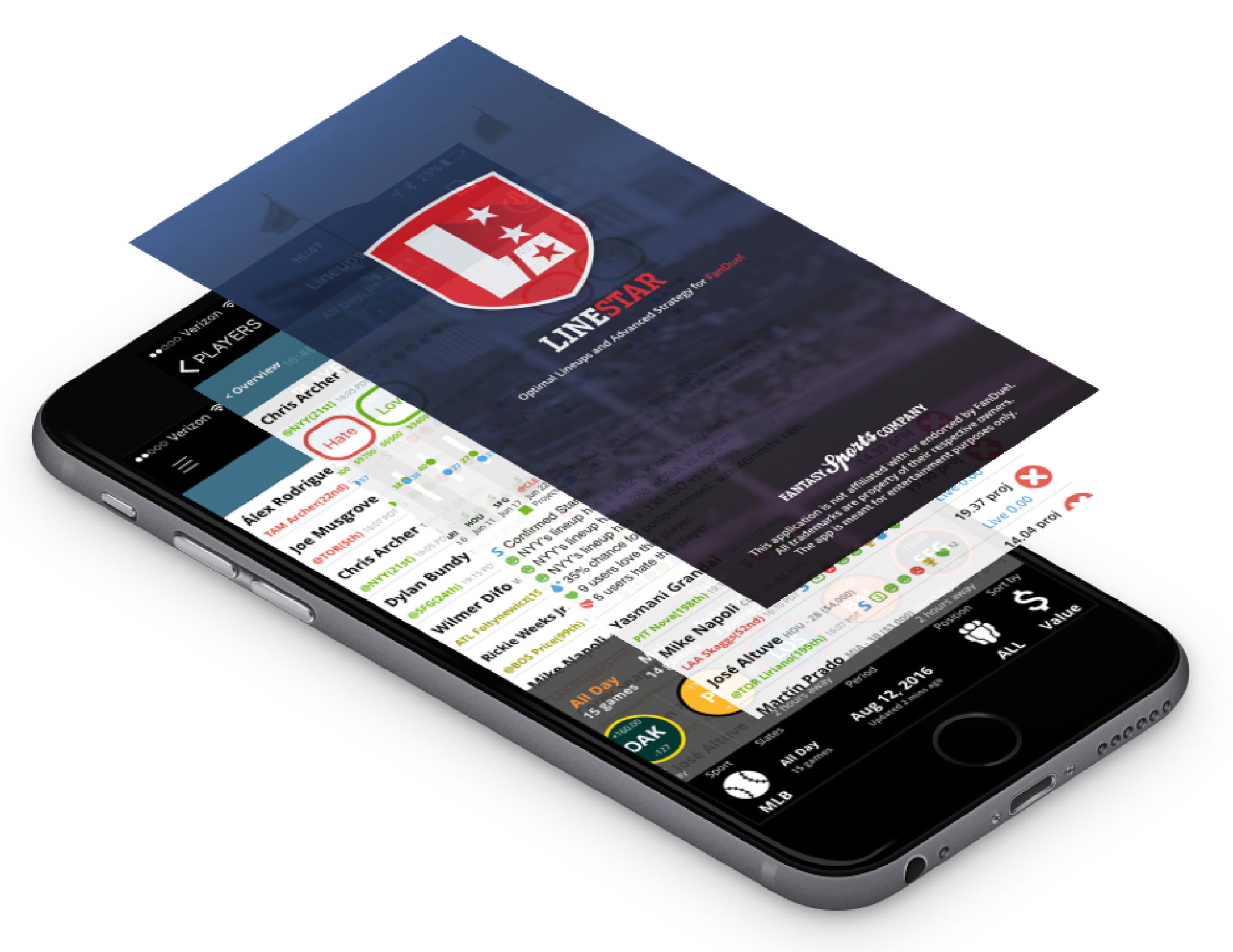 LineStar - Top-Rated DFS Analytics Platform